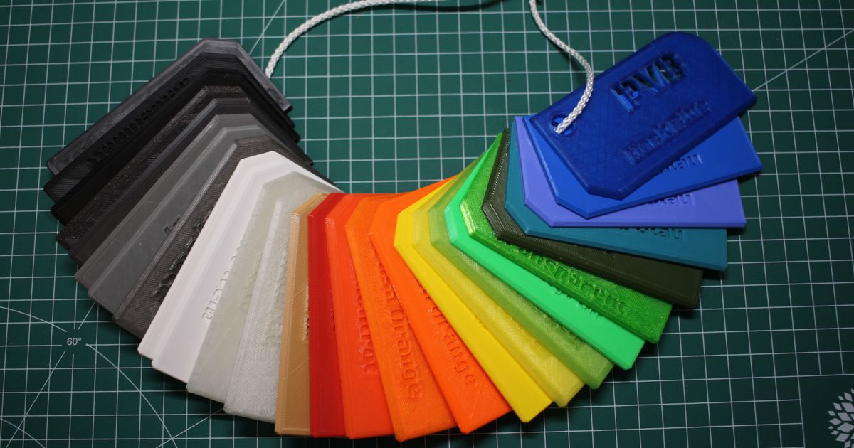 Filament Test Samples by w3rN42 | Download free STL model | Printables.com