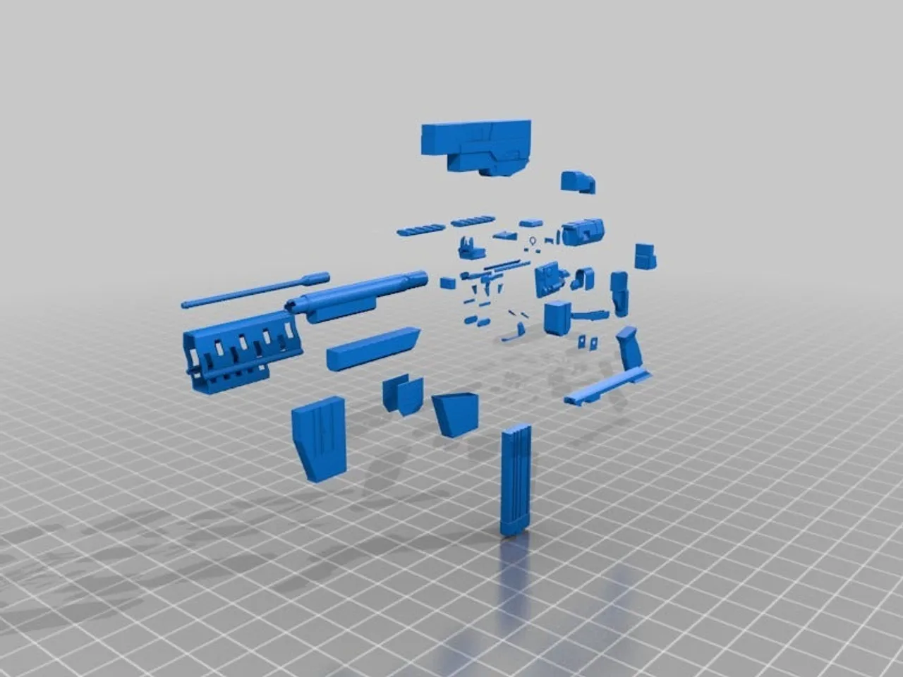 Titanfall Hemlock BFR Gun by Jace1969 | Download free STL model ...