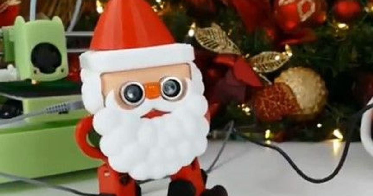Otto DIY Santa Claus robot by Otto DIY | Download free STL model ...