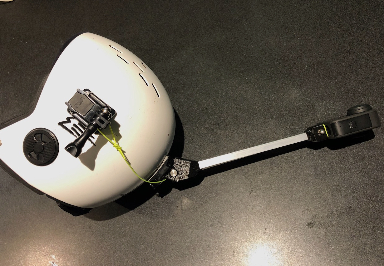 GoPro 360 Robust Anti tilt Helmet mount (Reindeer mount) by Flex ...