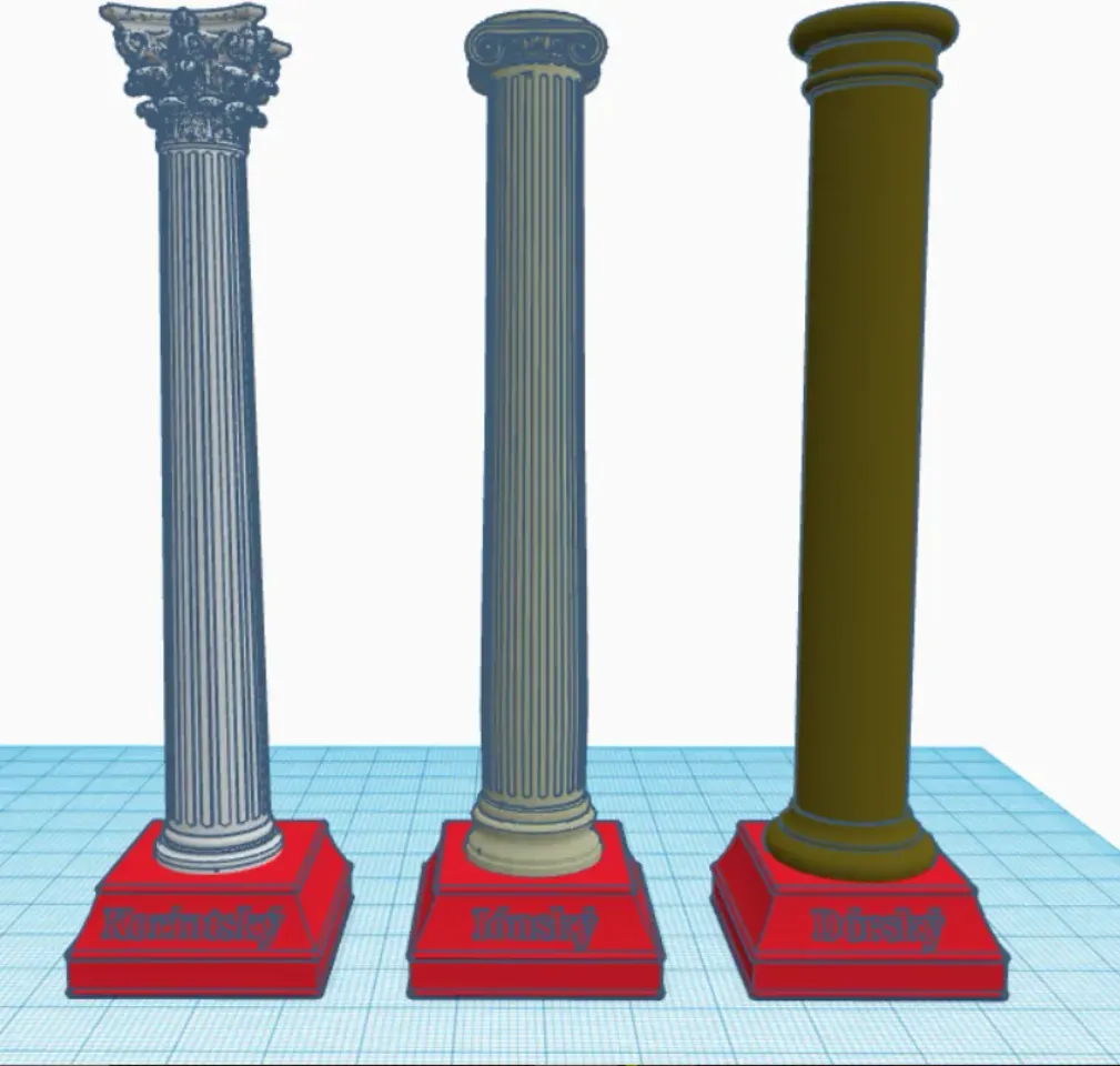 Greek Columns by Mugor89 | Download free STL model | Printables.com