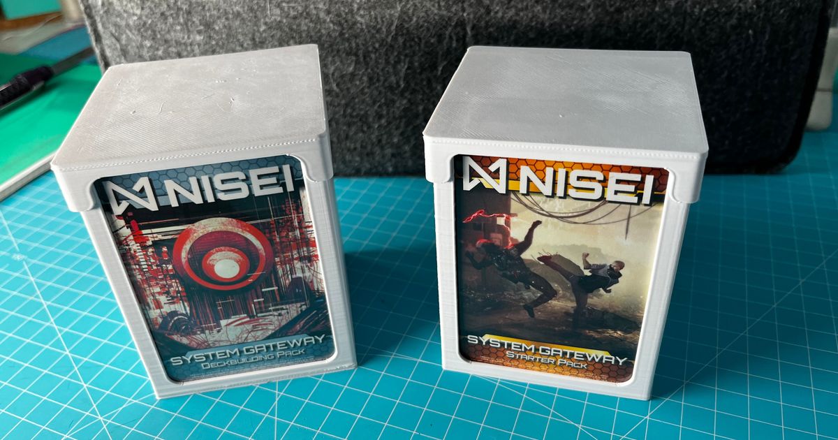 NISEI Card boxes by Werwerf | Download free STL model | Printables.com