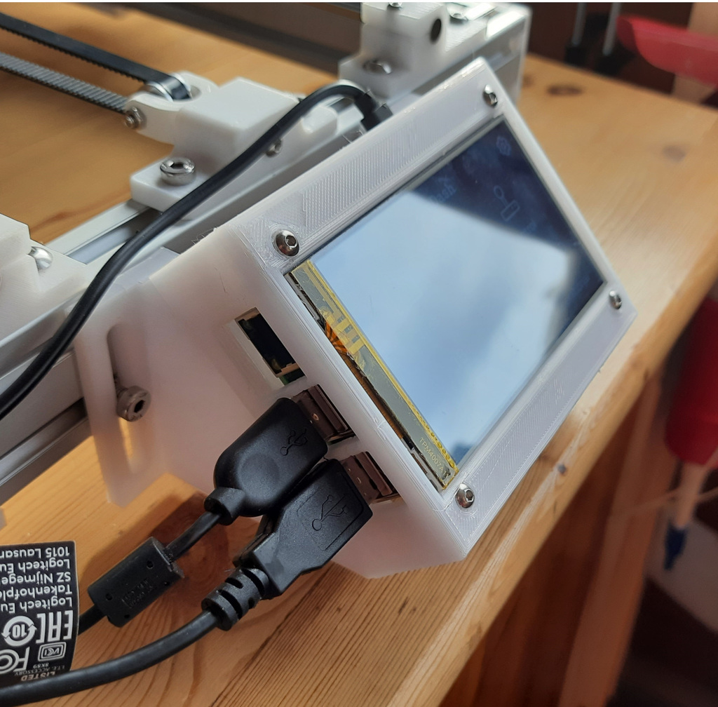 Waveshare 4 inch touch LCD 2040 Case by blattono | Download free STL ...