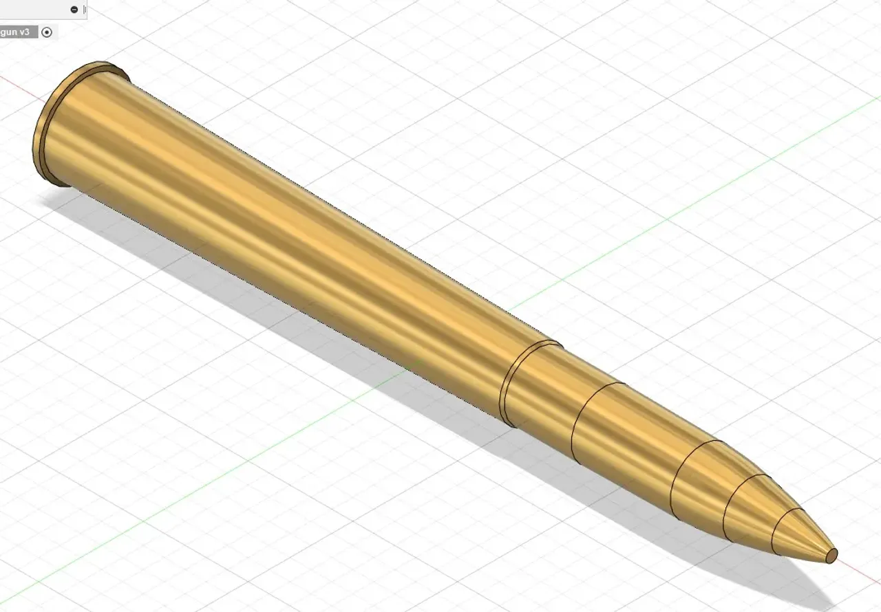 76 mm naval gun shell by bossed.nl | Download free STL model ...
