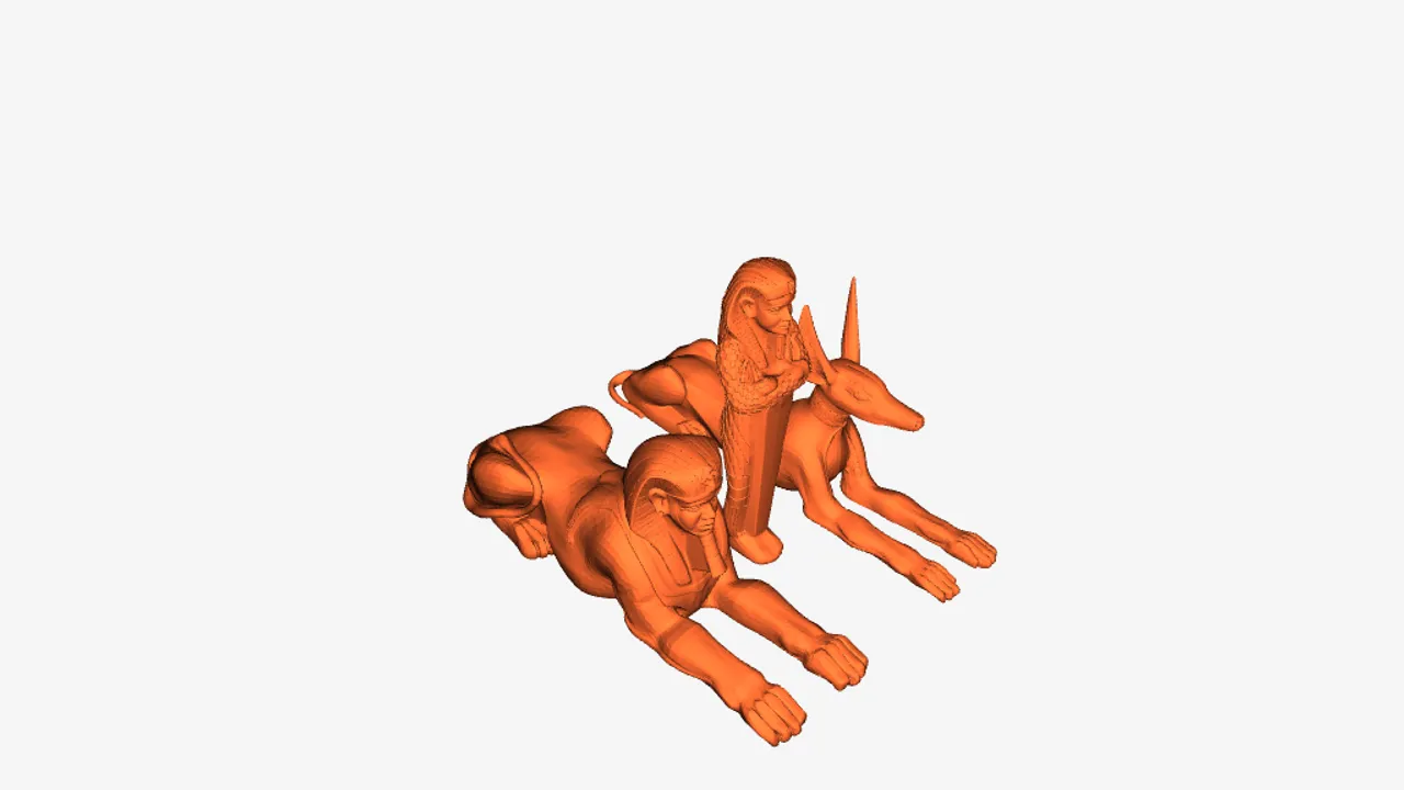 Egyptian Models by Jace1969 | Download free STL model | Printables.com
