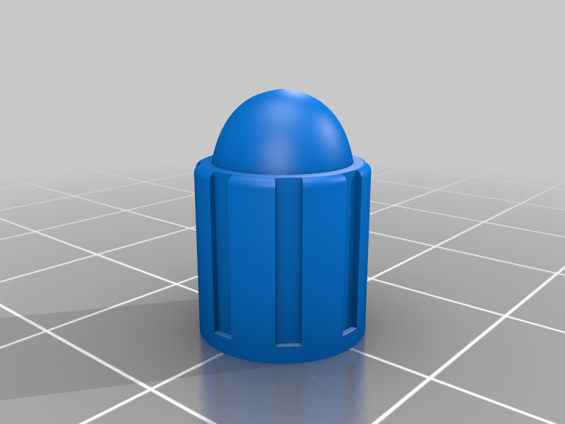 Tyre tube valve cap by Brent | Download free STL model | Printables.com