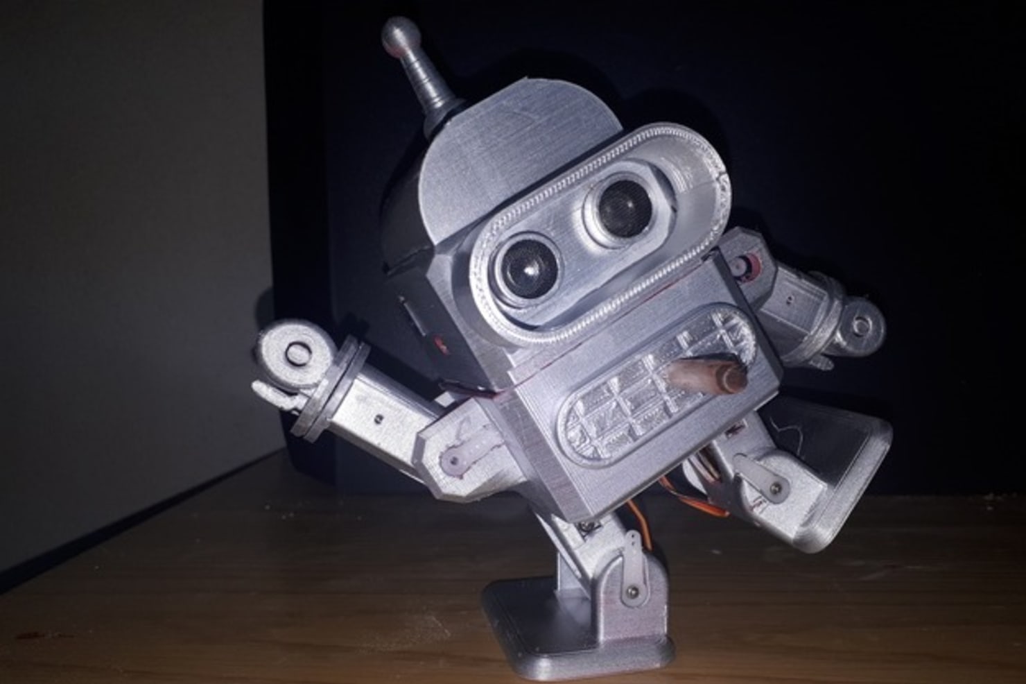 Bender Arduino Humanoid robot by Otto DIY | Download free STL model ...