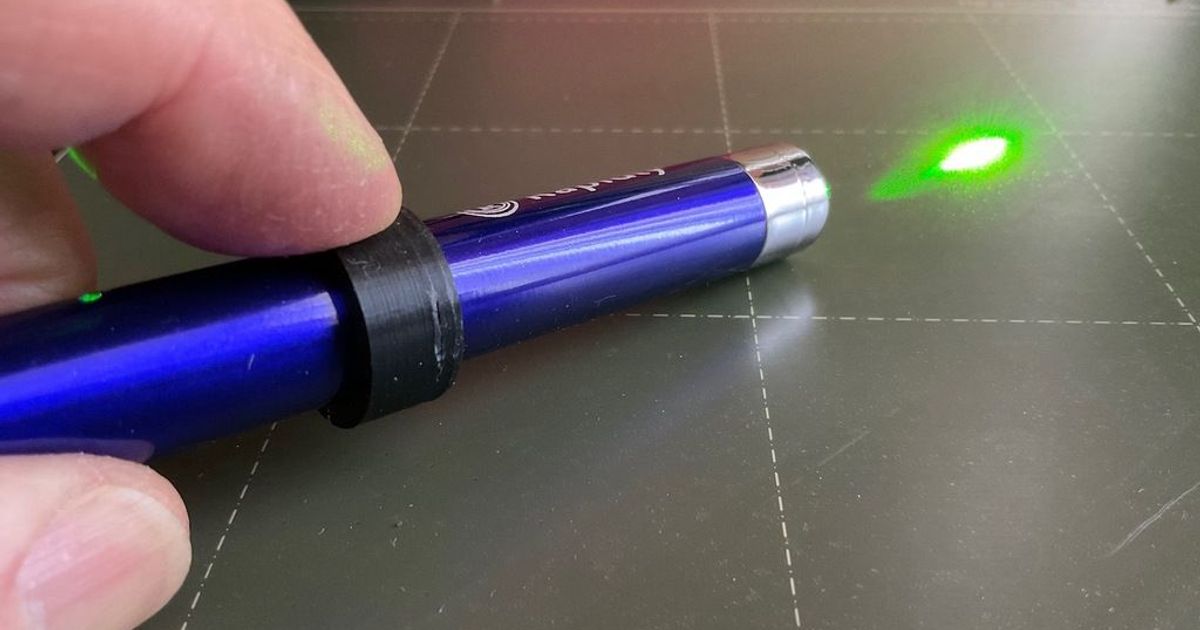 Laser Pointer Trigger Guard by BitSmith | Download free STL model ...