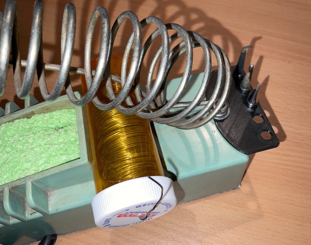 Weller Soldering Station Tip Holder by BitSmith | Download free STL ...