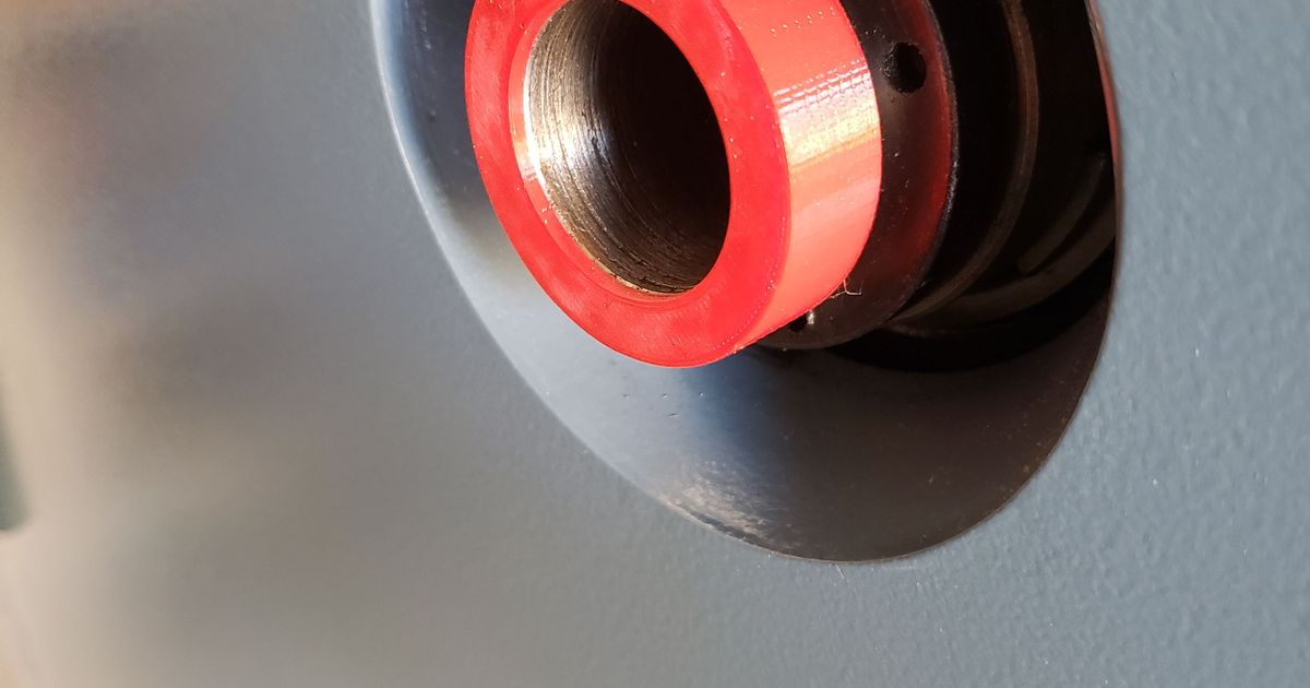 Lathe outboard spindle thread protector by Dan | Download free STL ...