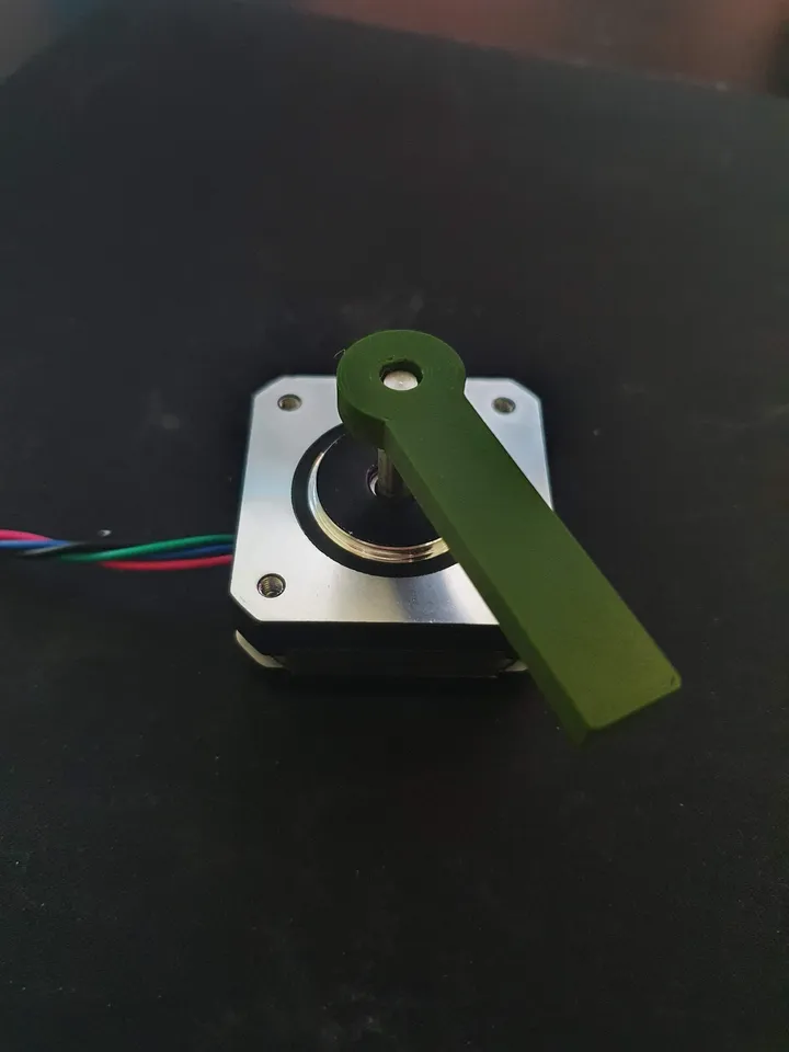 Stepper Motor Flag - Nema 17 (5mm Shaft) by LittleSilvr | Download free ...