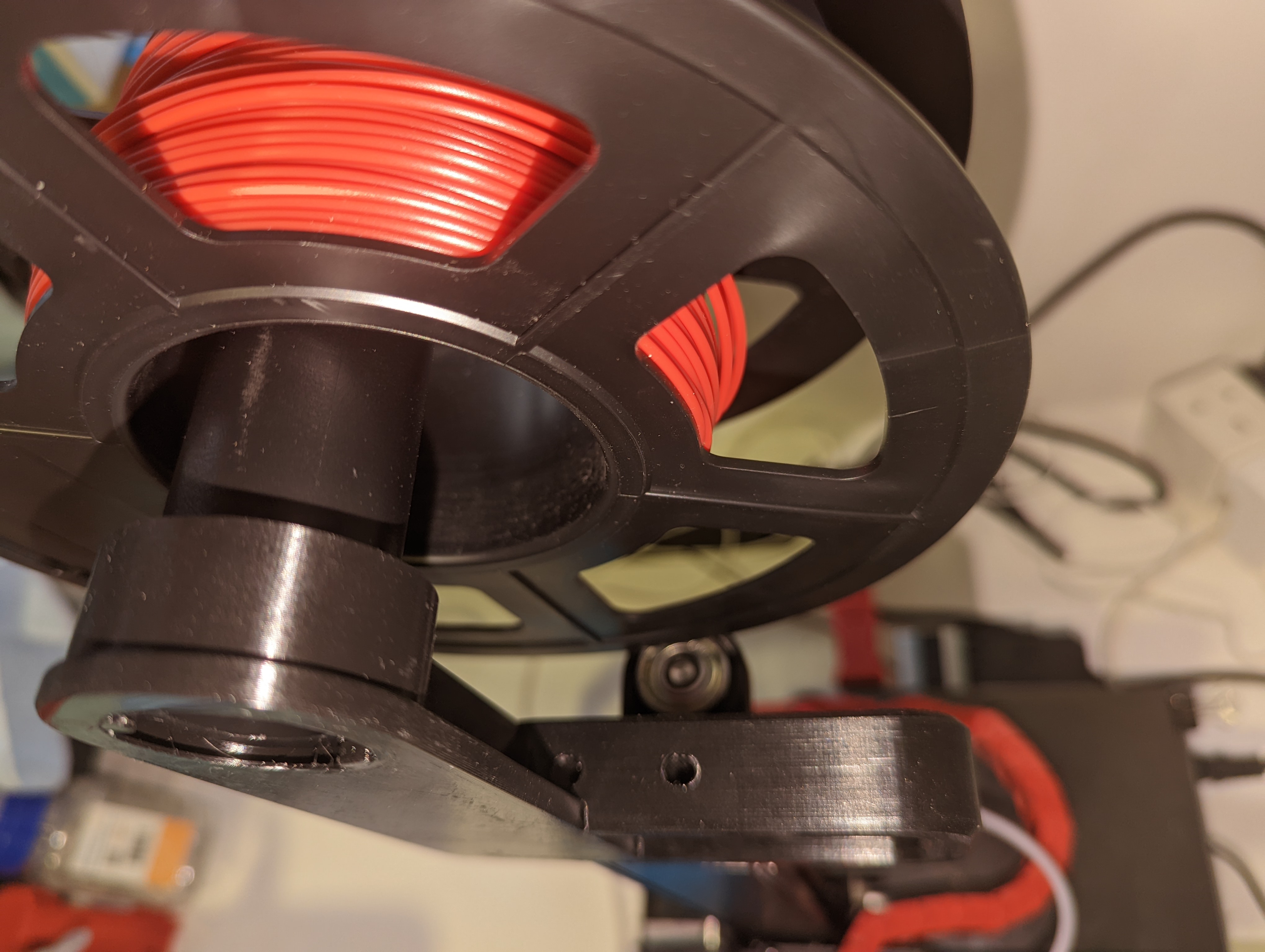 Handle for Ender-2 Pro with Filament Holder and Z-Axis stabiliser by ...