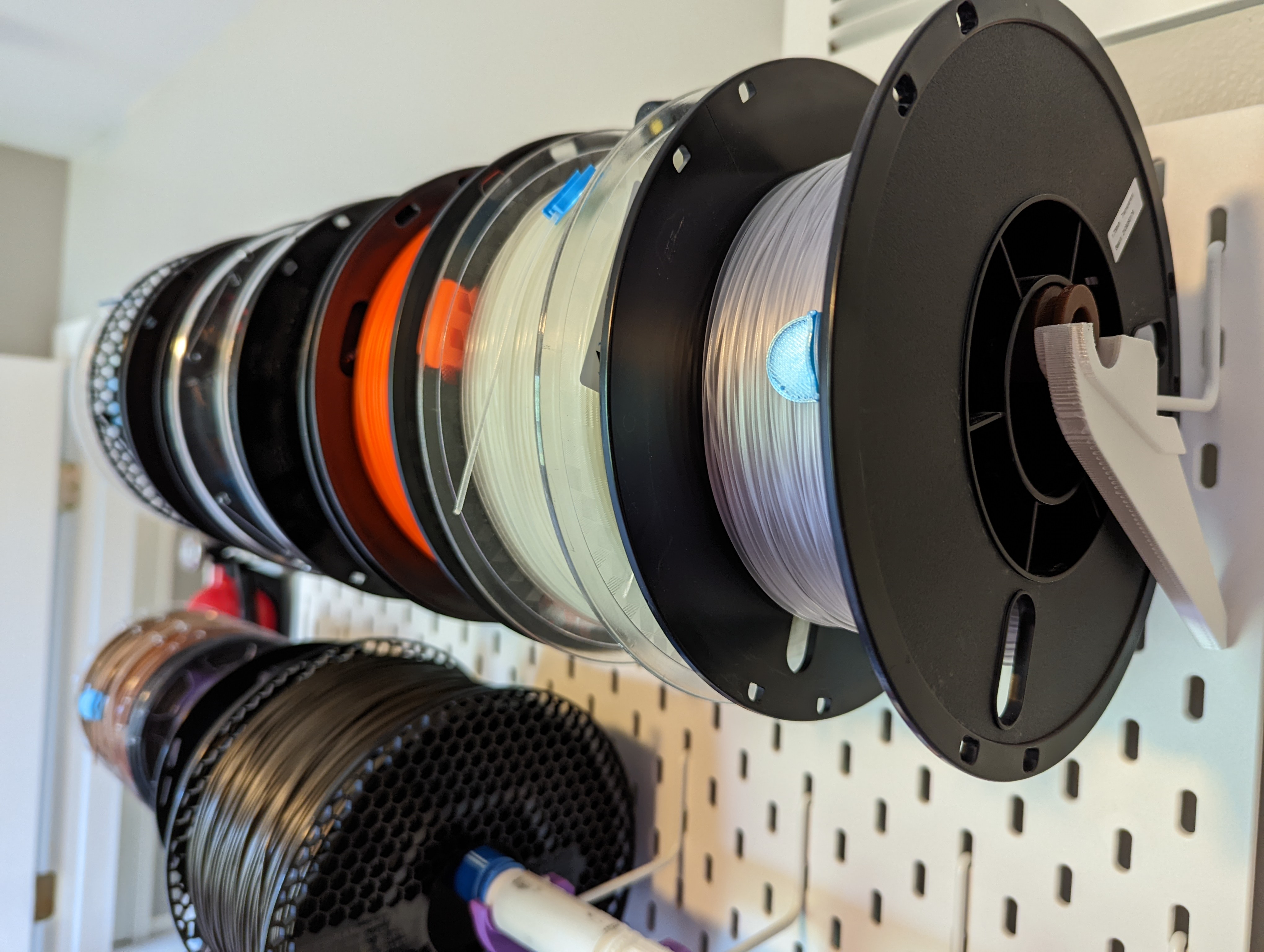 Skadis Filament Spool Holder von AaronOaks | Kostenloses STL-Modell ...