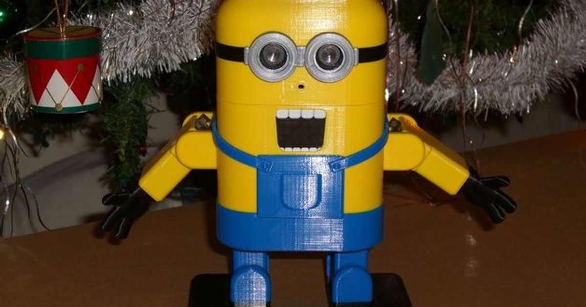 Otto Minions robot by Otto DIY | Download free STL model | Printables.com