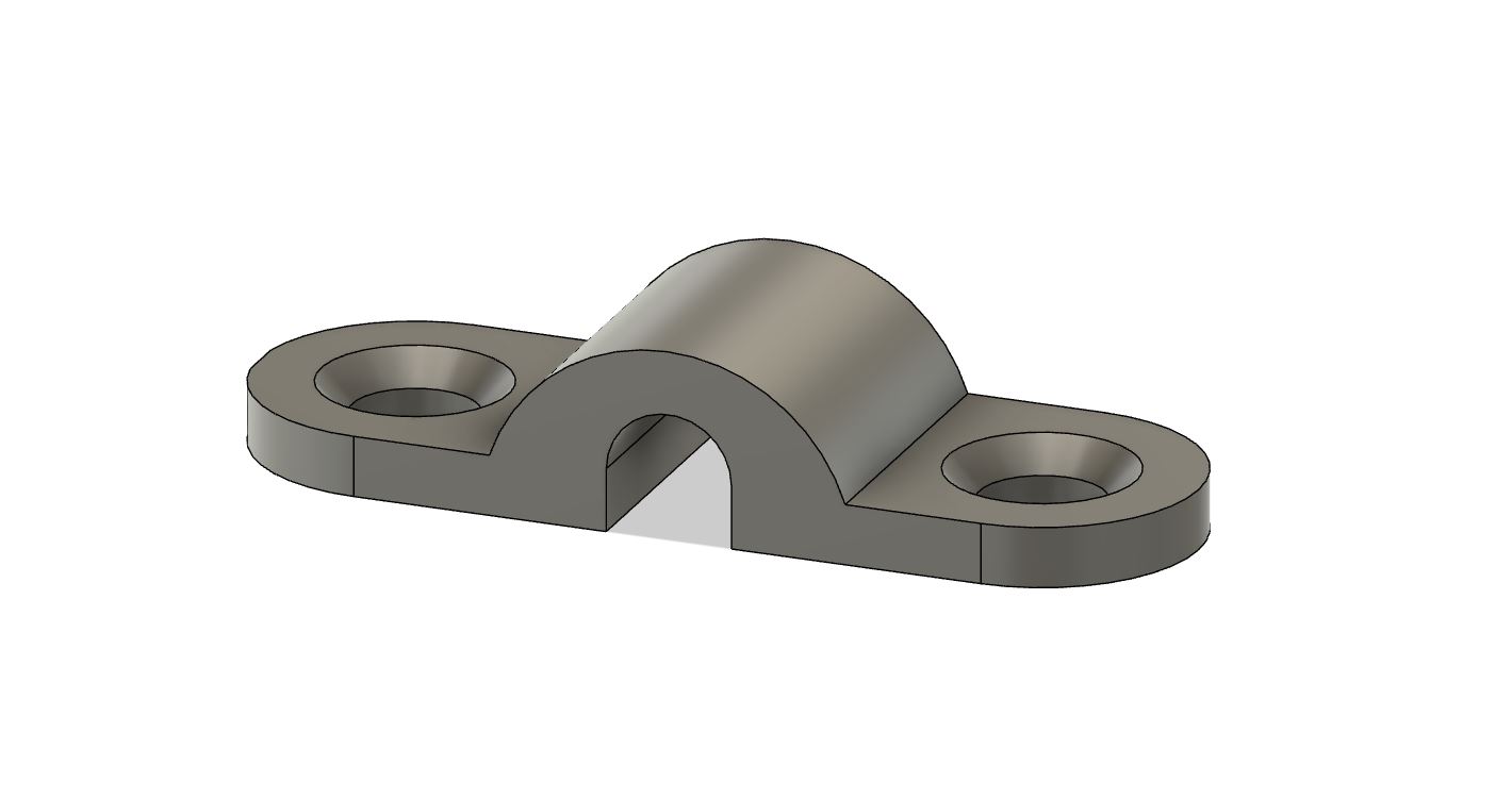Cable / 4" Fan Clip by JJ | Download free STL model | Printables.com