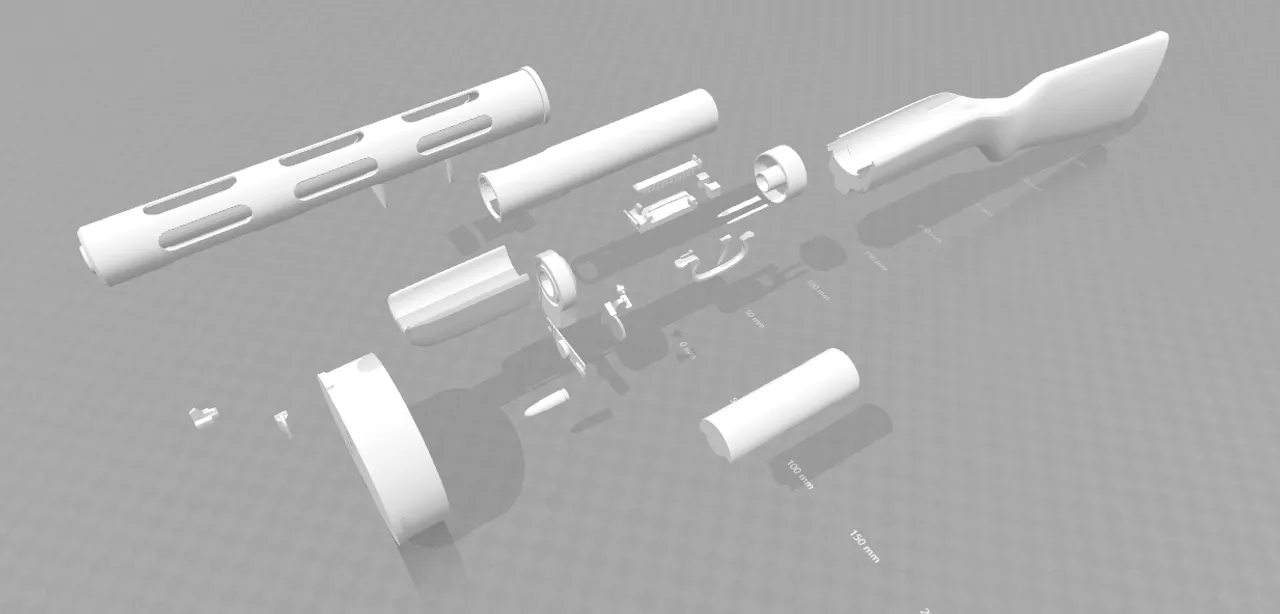 Soviet PPD-40 Sub Machine Gun ( Replica ) by Jace1969 | Download free ...