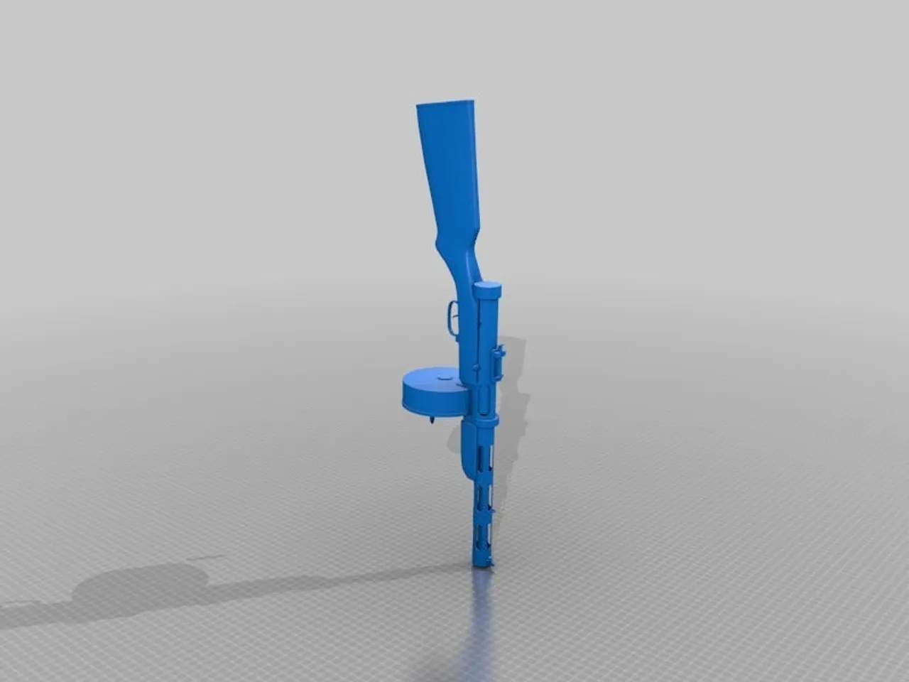 Soviet PPD-40 Sub Machine Gun ( Replica ) by Jace1969 | Download free ...