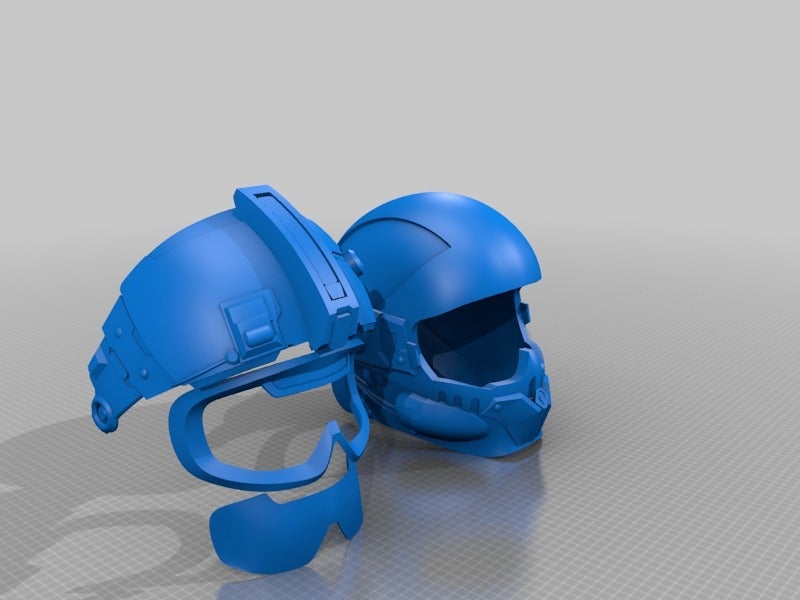 Expanse MCRN Marine Space Helmet (remix ) by Jace1969 | Download free STL model | Printables.com