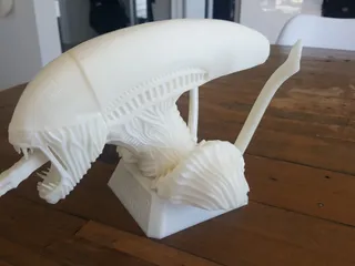 Alien Bust by Jace1969 | Download free STL model | Printables.com