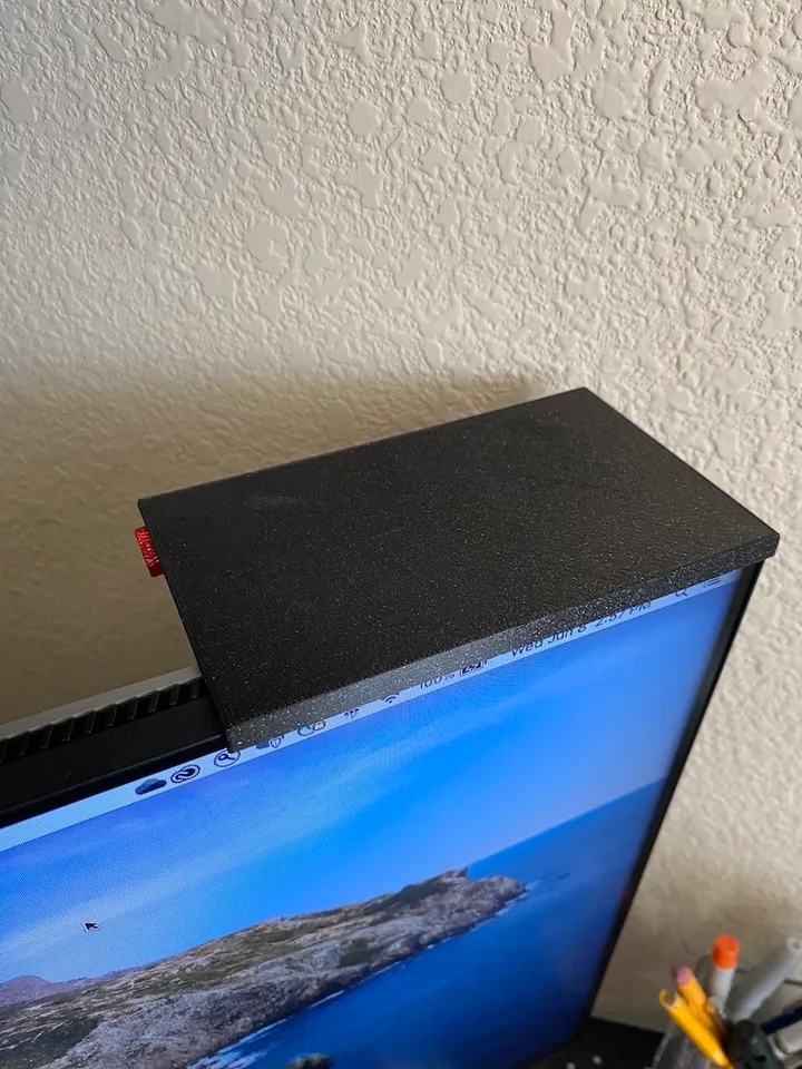 Mini monitor shelf by APuckNut | Download free STL model | Printables.com
