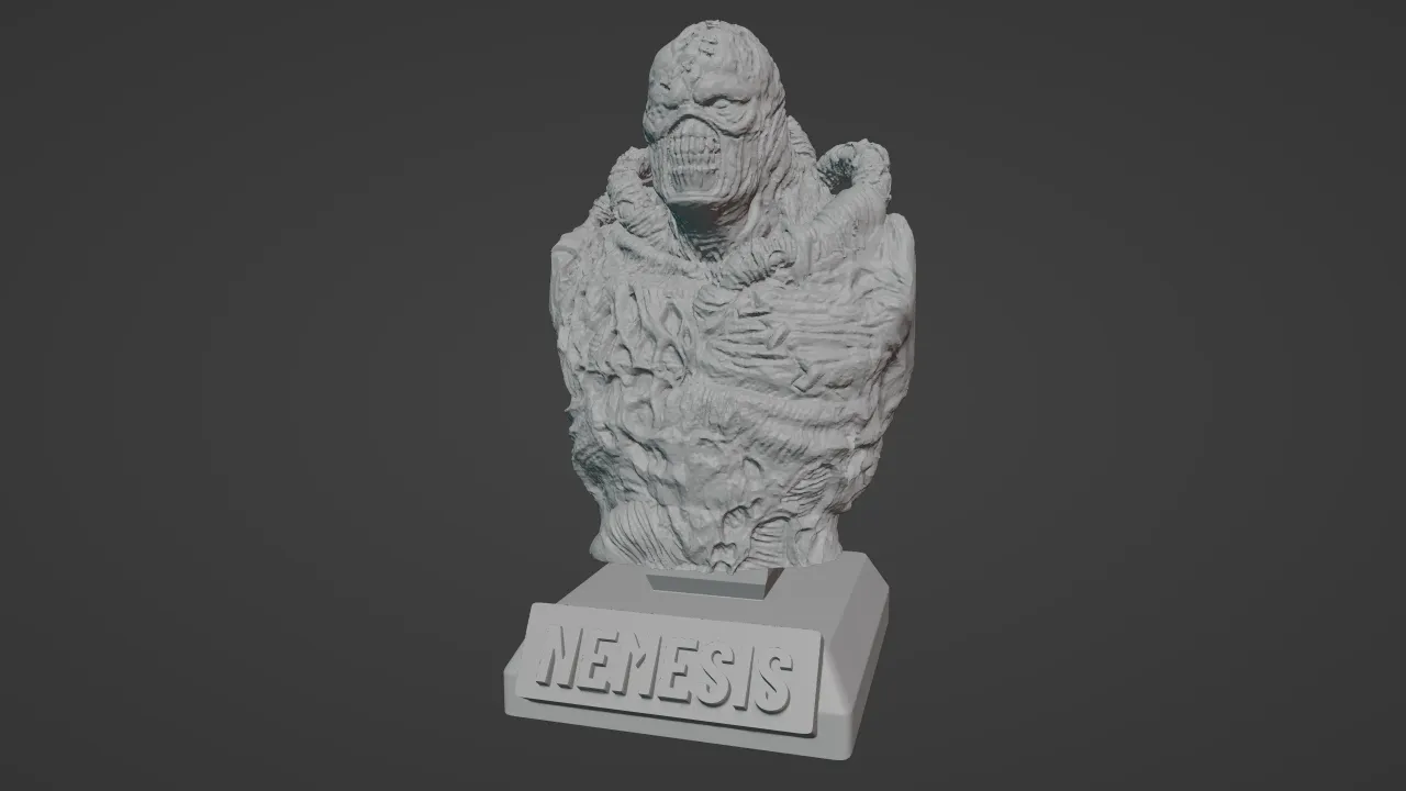 NEMESIS ULTRA-DETAILED SUPPORT-FREE BUST 3D MODEL by ...