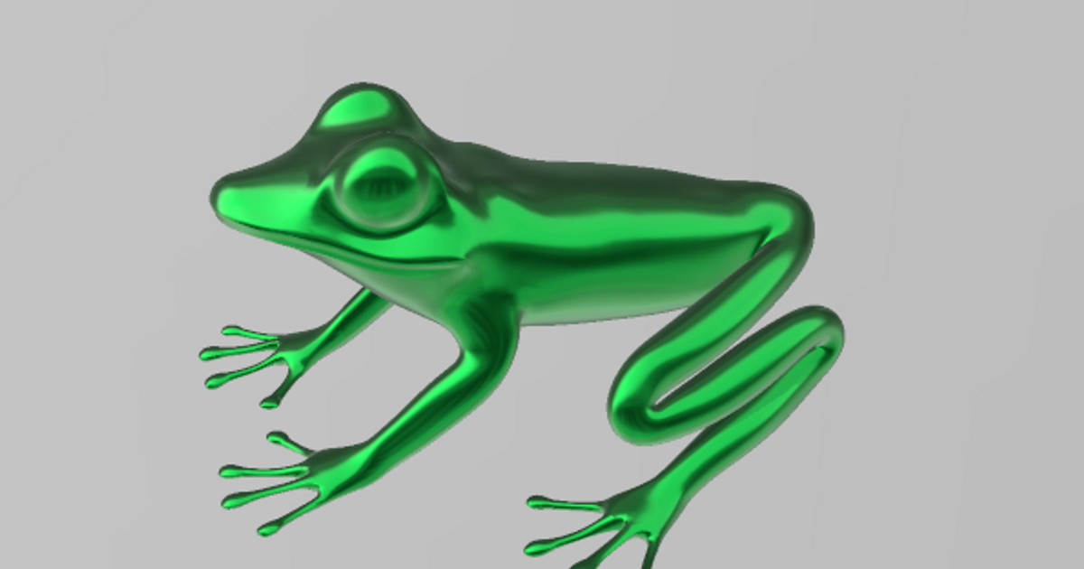 Tree Frog by Sci3D | Download free STL model | Printables.com