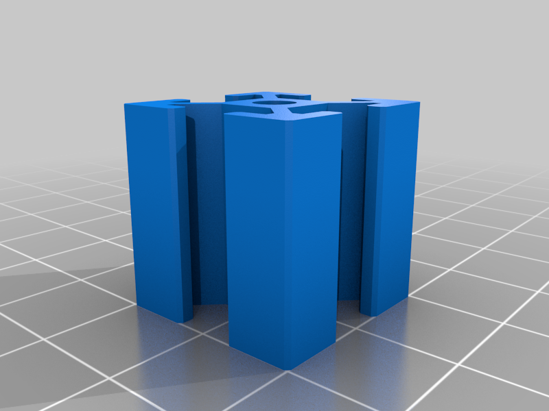 2020 T-Slot Bar (like aluminum extrusion) por SteveJohnsen | Descargar ...