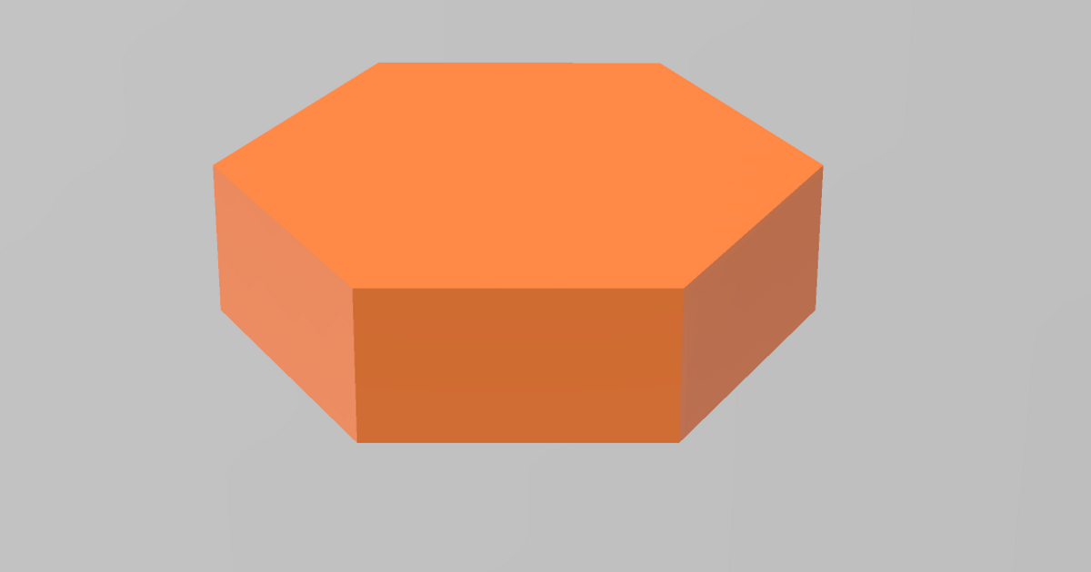 Hexagon by Sci3D | Download free STL model | Printables.com