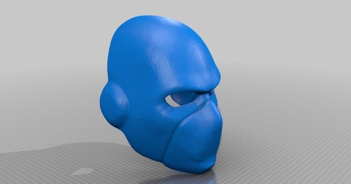 Azrael Mask "Batman Archem Asylum" by Jace1969 | Download free STL ...