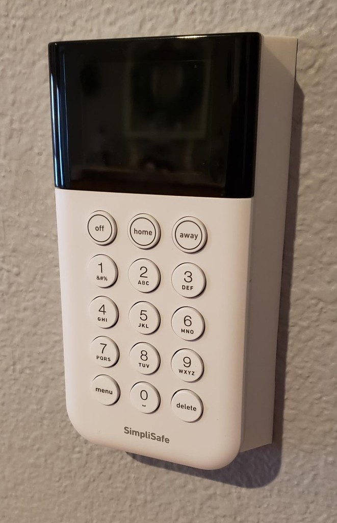 SimpliSafe Control Mount by Mad2_3D | Download free STL model ...