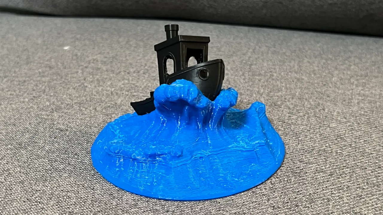 Benchy Wave by Callan Prints | Download free STL model | Printables.com