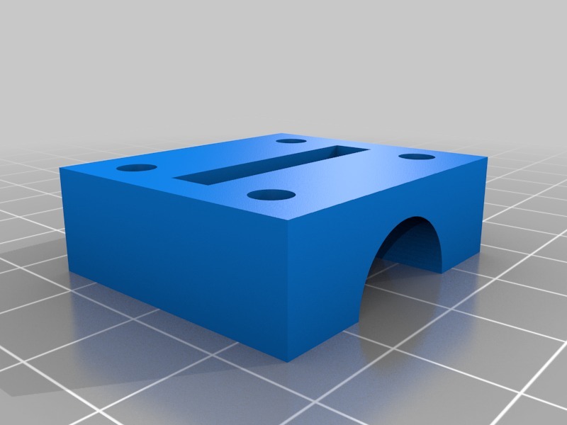 LM8UU Bearing Mount Block for Sunhokey Prusa i3 2015 by Maxstupo ...