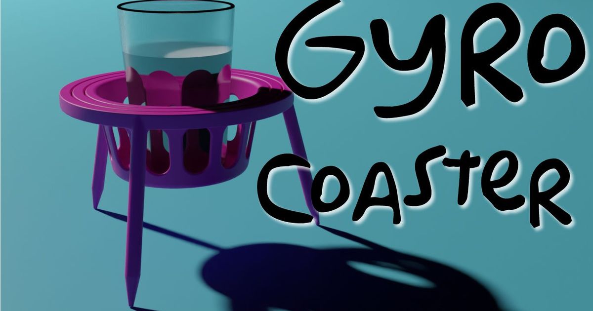 Gyro Coaster - Print in Place par Maker81 | Téléchargez gratuitement un ...