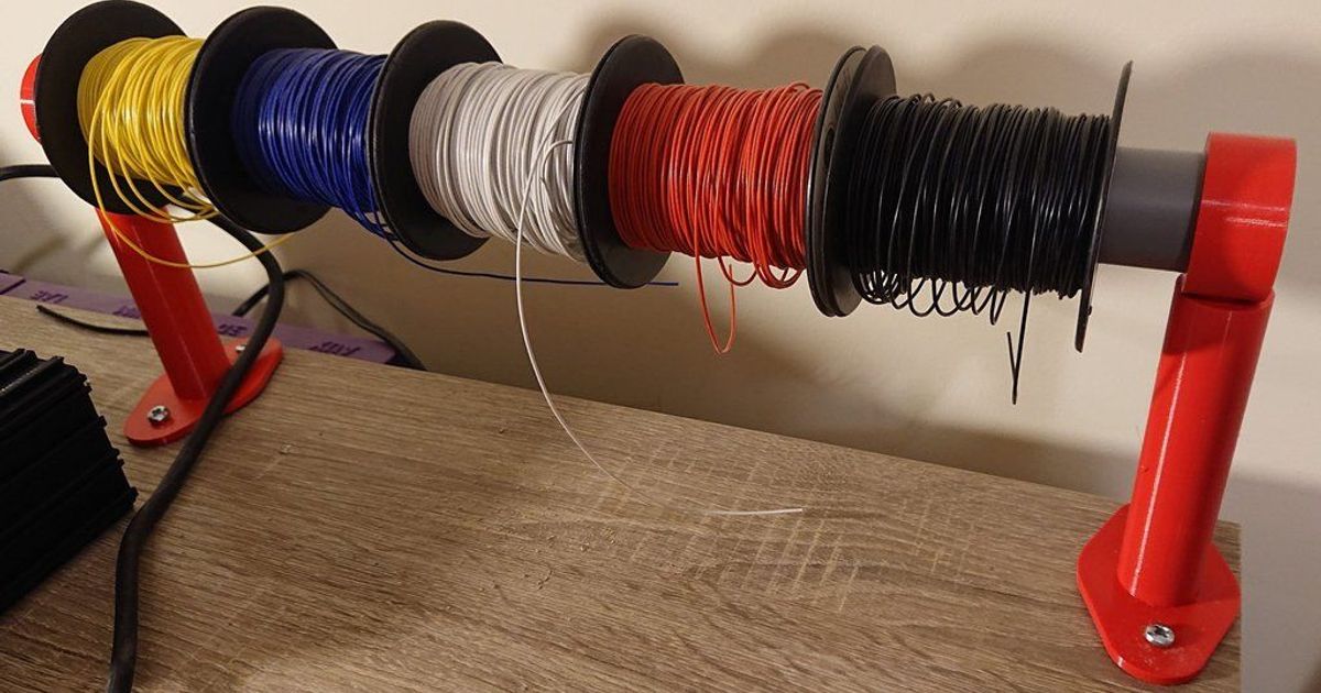 Electrical wire holder por Marcel V | Descargar modelo STL gratuito ...