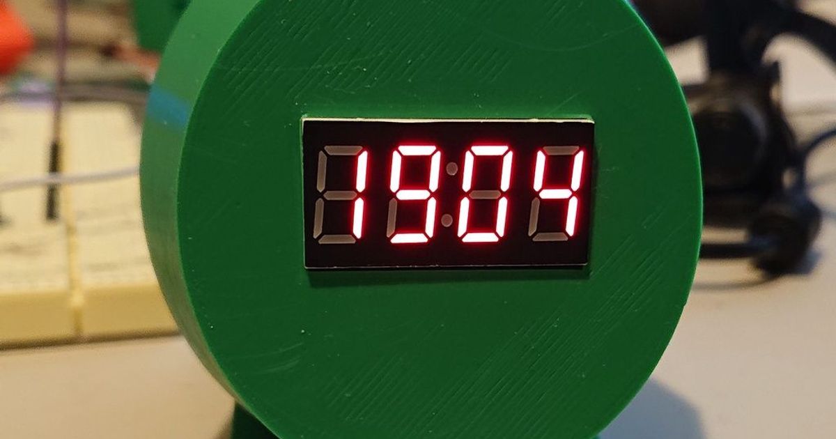 IoT case for TM1637 by Marcel V | Download free STL model | Printables.com