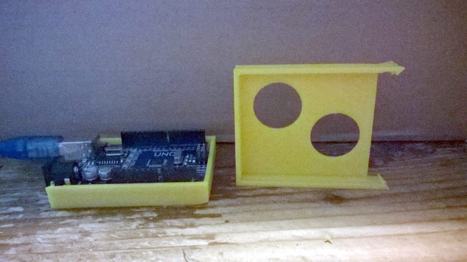 Solid Arduino Uno stand with 2 holes by Marcel V | Download free STL ...