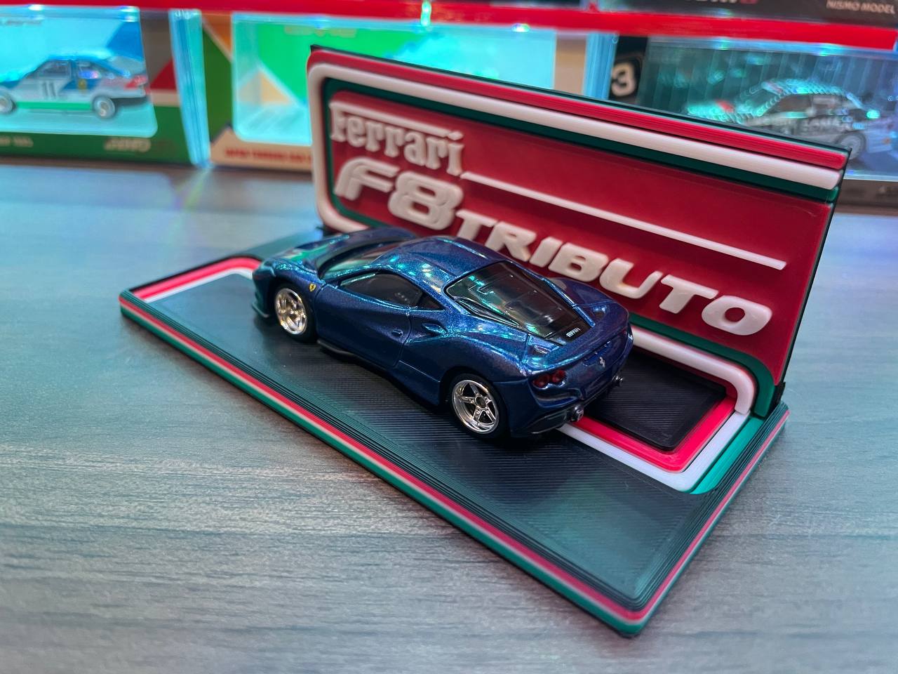 Tomica Ferrari F8 Tributo Display Base by GigaPenguin | Download free ...