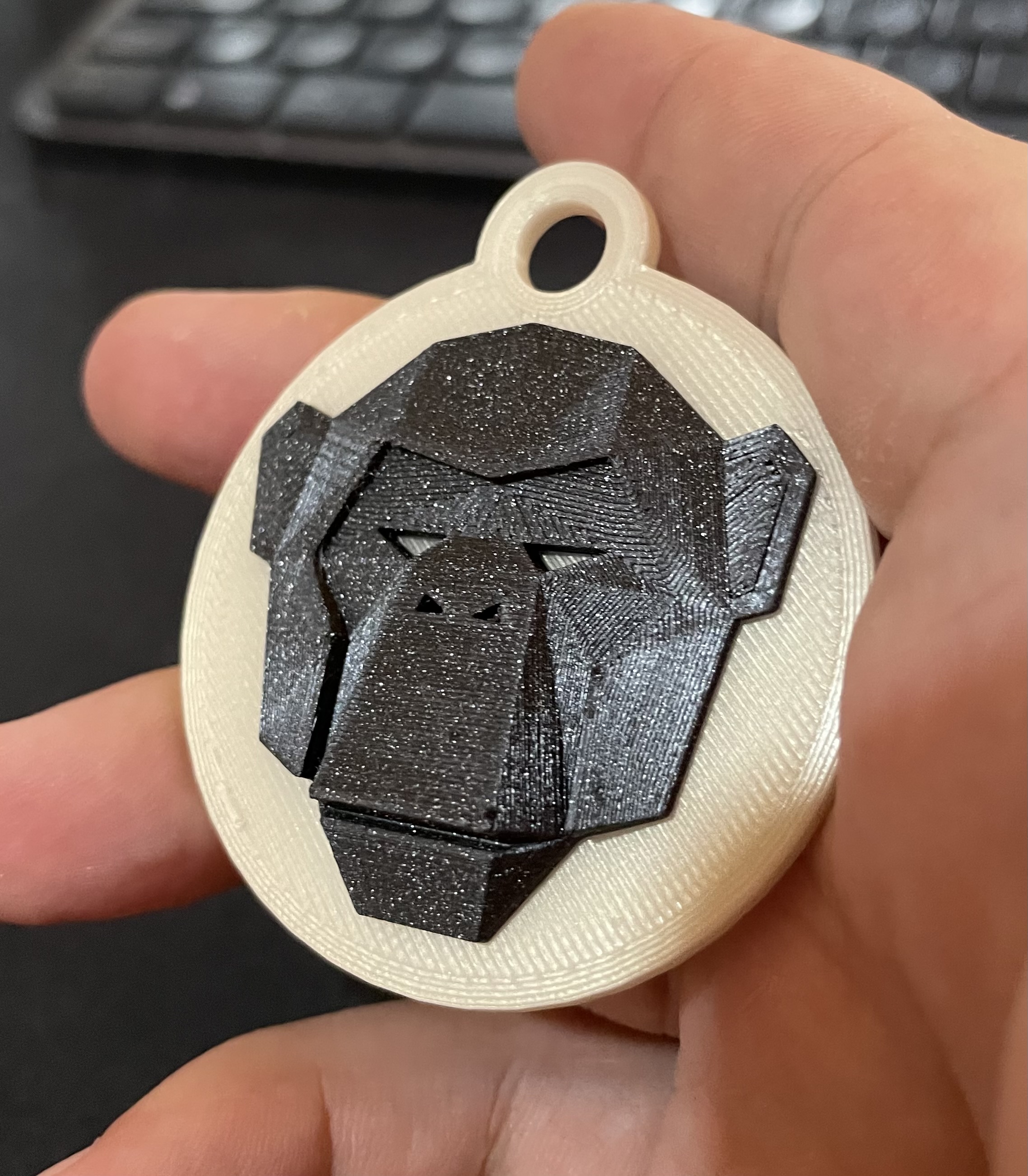 Monkey key holder (agimmick) by Meeshoot | Download free STL model ...