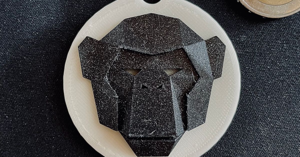 Monkey key holder (agimmick) by Meeshoot | Download free STL model ...