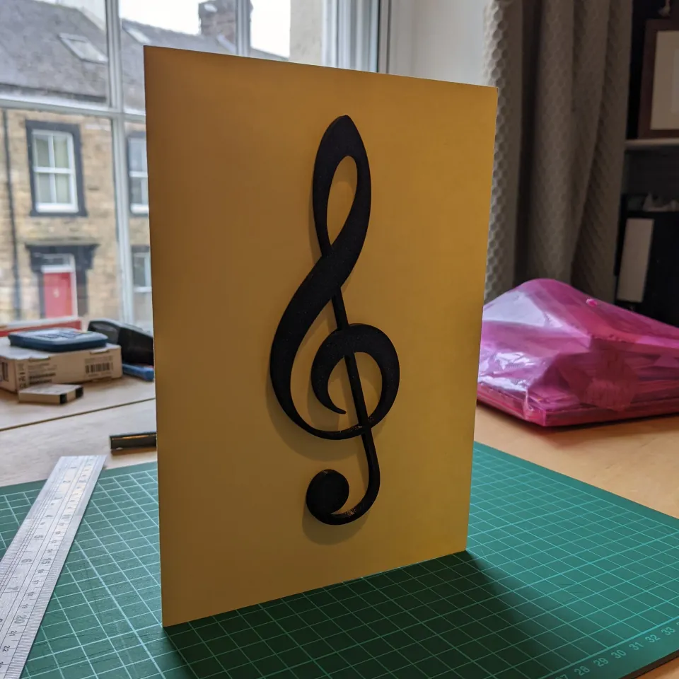 Treble Clef by zefer | Download free STL model | Printables.com