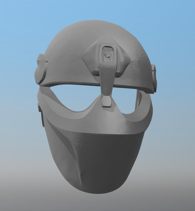 Alpha Force Mask ( Payday 2) by Jace1969 | Download free STL model ...