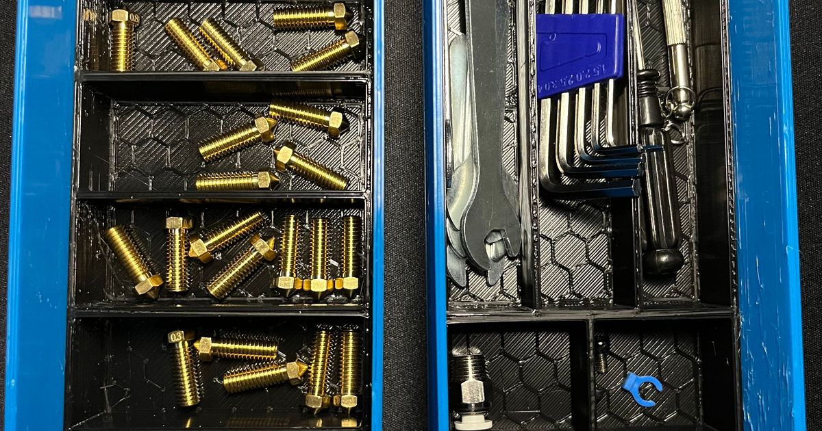 Lack Drawer Insert Divider Boxes by 3DSpazz | Download free STL model ...