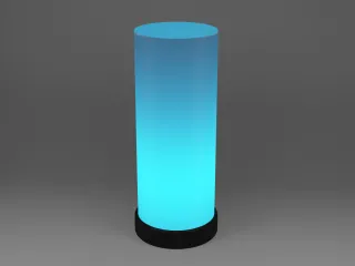 Diffused LED Lamp by 3DTaco | Download free STL model | Printables.com