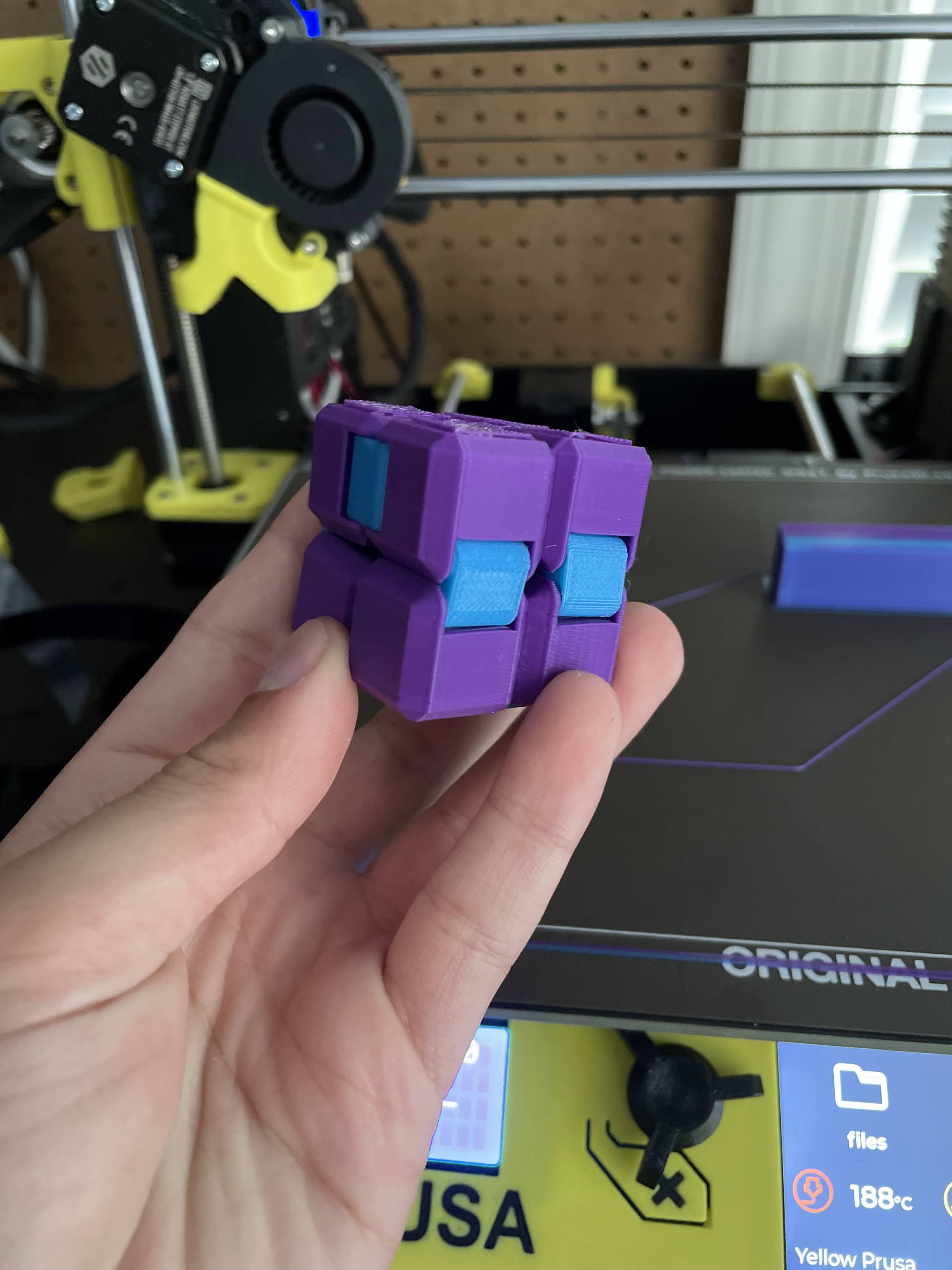 Multi Color Fidget Cube by AndrewV | Download free STL model ...