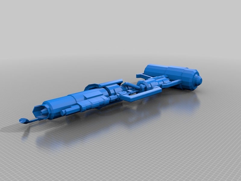 Aliens Vs Predator M240 Flame Thrower (Low Poly) by Jace1969 | Download ...