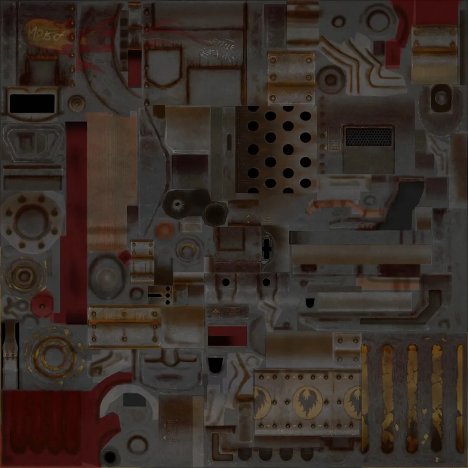 Aliens Vs Predator M240 Flame Thrower (Low Poly) by Jace1969 | Download ...