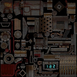 Aliens Vs Predator M240 Flame Thrower (Low Poly) by Jace1969 | Download ...