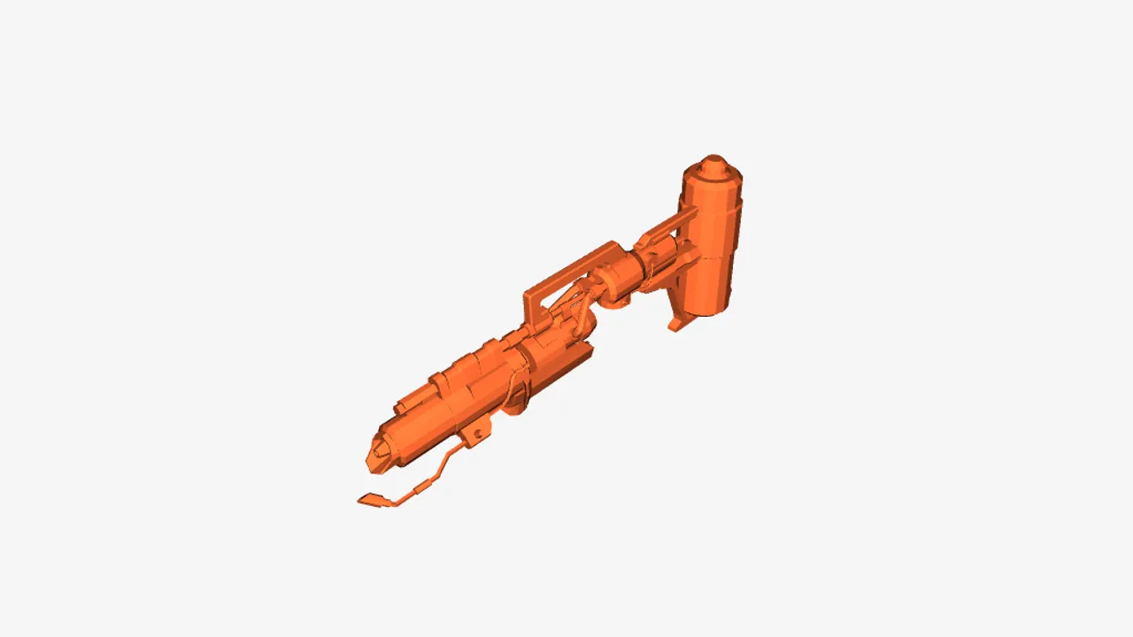 Aliens Vs Predator M240 Flame Thrower (Low Poly) by Jace1969 | Download ...