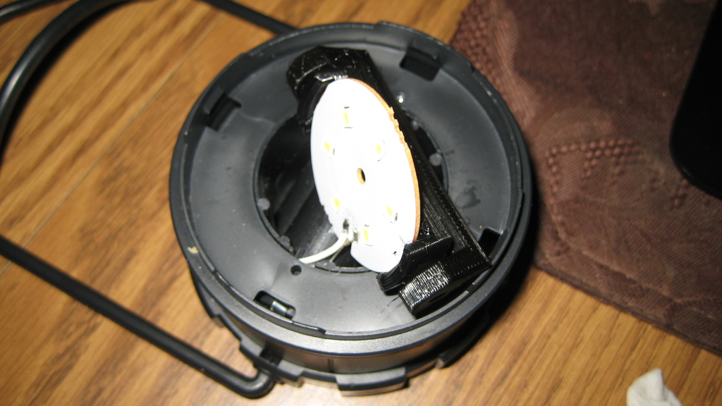 LED Tilt Light Mount using DOLLAR TREE LED Lantern by Bill | Download ...