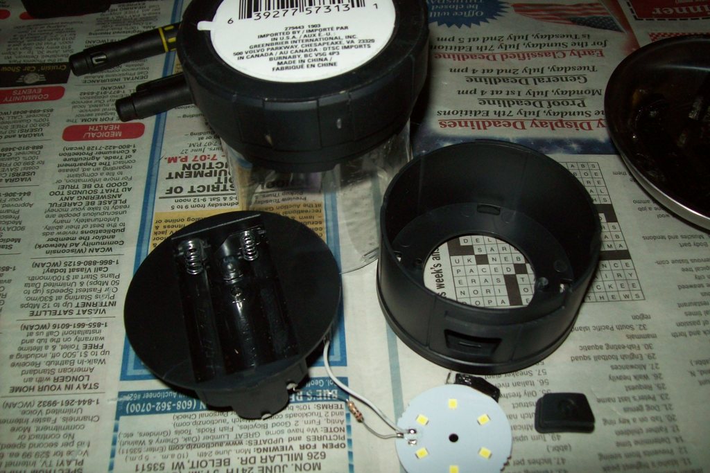 LED Tilt Light Mount using DOLLAR TREE LED Lantern by Bill | Download ...